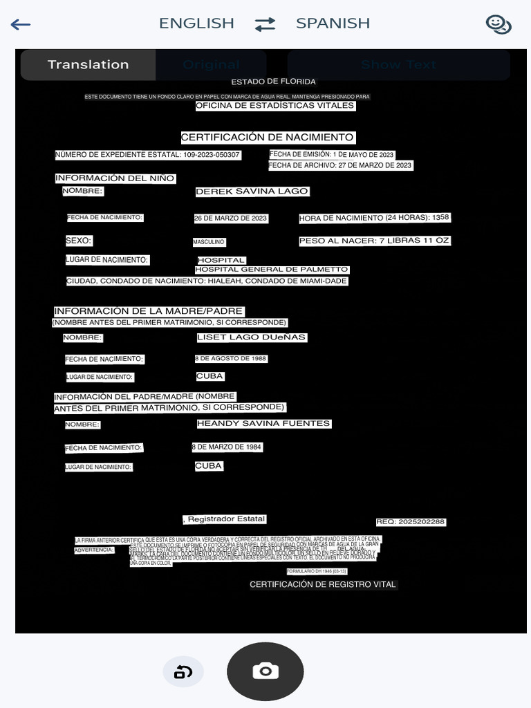 Translation: Original Show Text | PDF