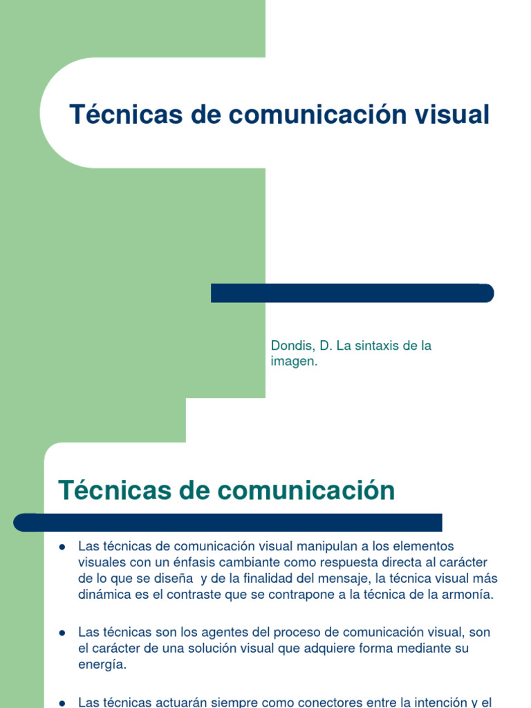 Tipos De Comunicacion Visual Calaméo 2 Técnicas De Comunicación