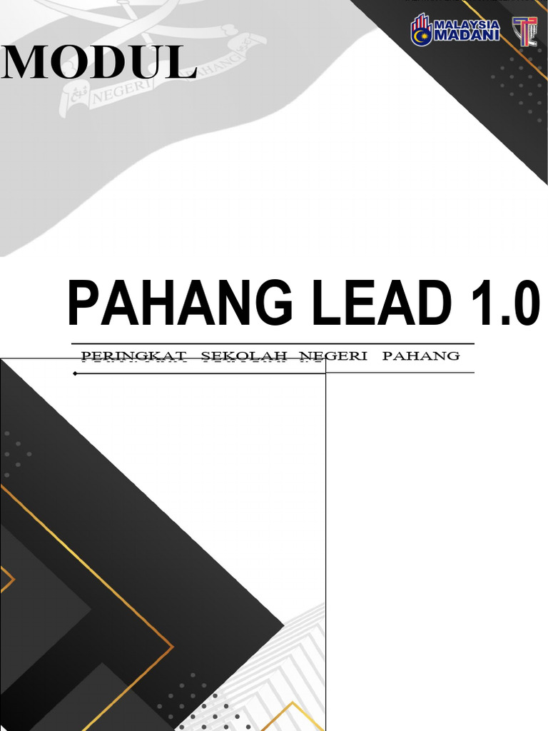 Modul Pahang Lead 1.0 (Minggu Pertama) | PDF