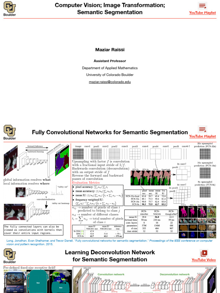 01 - Semantic Segmentation | PDF | Image Segmentation | Artificial Intelligence