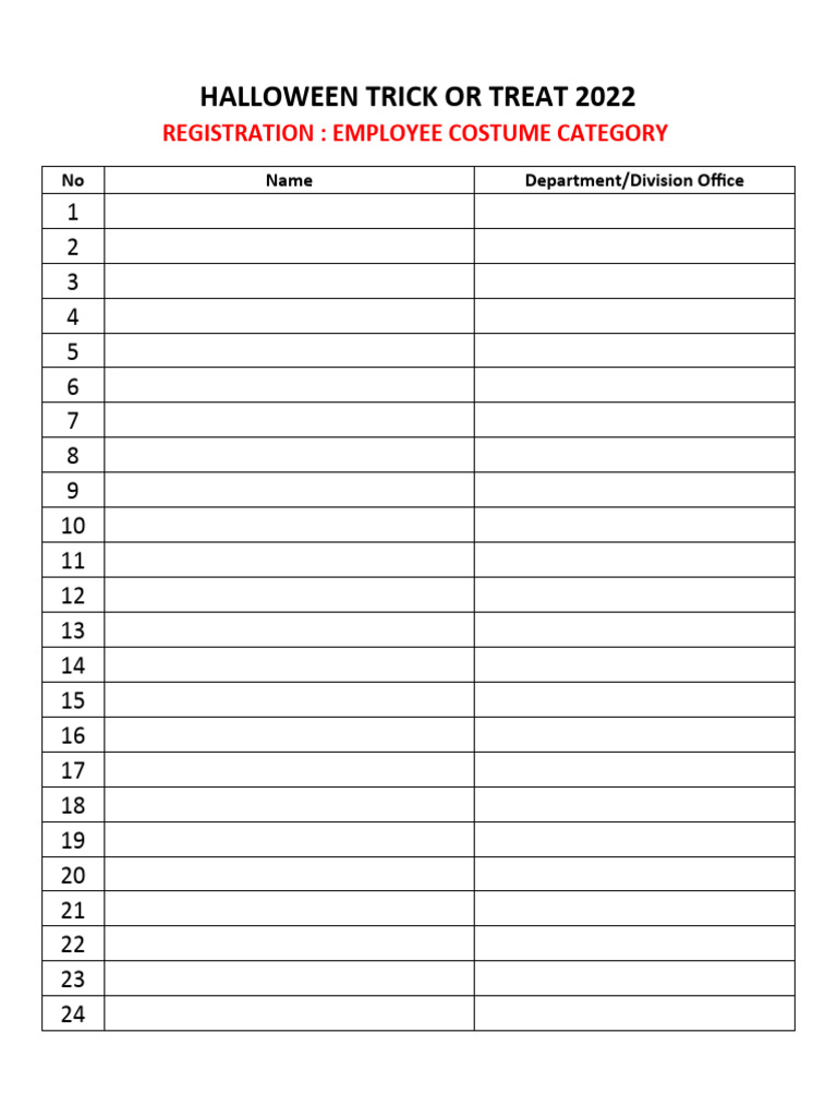 Halloween Score Sheet | PDF | Trick Or Treating | Halloween