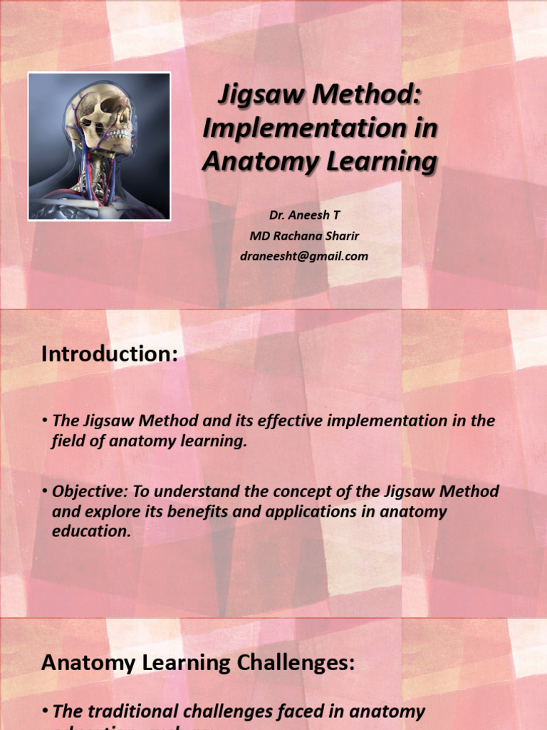 Jigsaw Method Anatomy- Draneesht | PDF | Learning | Expert