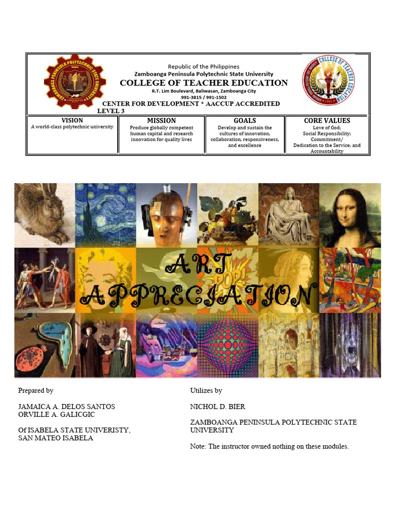 ART APPRECIATION FINAL PERIOD Student | PDF | Impressionism | Frédéric Chopin