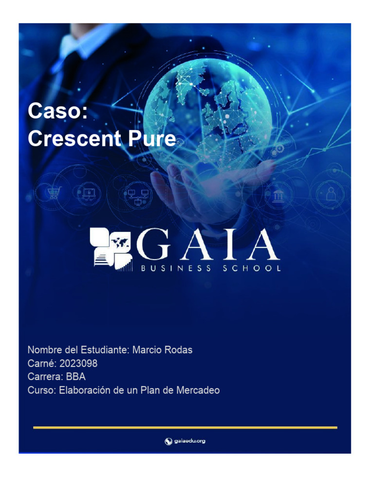 Caso Crescent Pure | PDF | Marketing | Producto (Negocio)