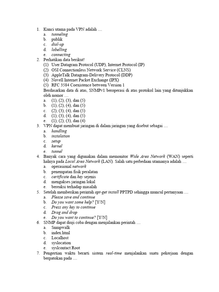 Uas Kelas Xii TKJ (Asj) | PDF | Komputer | Teknologi & Rekayasa
