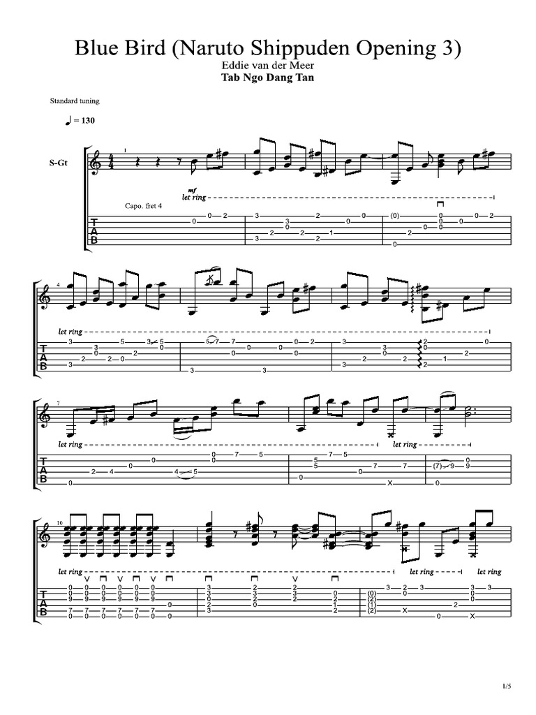 Naruto - Blue Bird | PDF