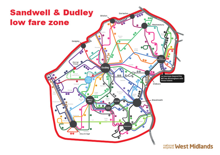 Sandwell & Dudley Transit Zones | PDF