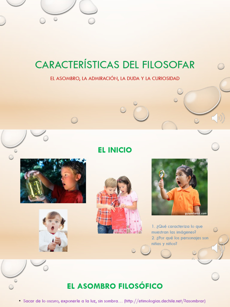 Las Características Del Filosofar | PDF | René Descartes | Aristóteles