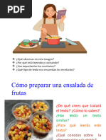 Receta de ensalada de frutas para niños | PDF | ensalada | Cocina