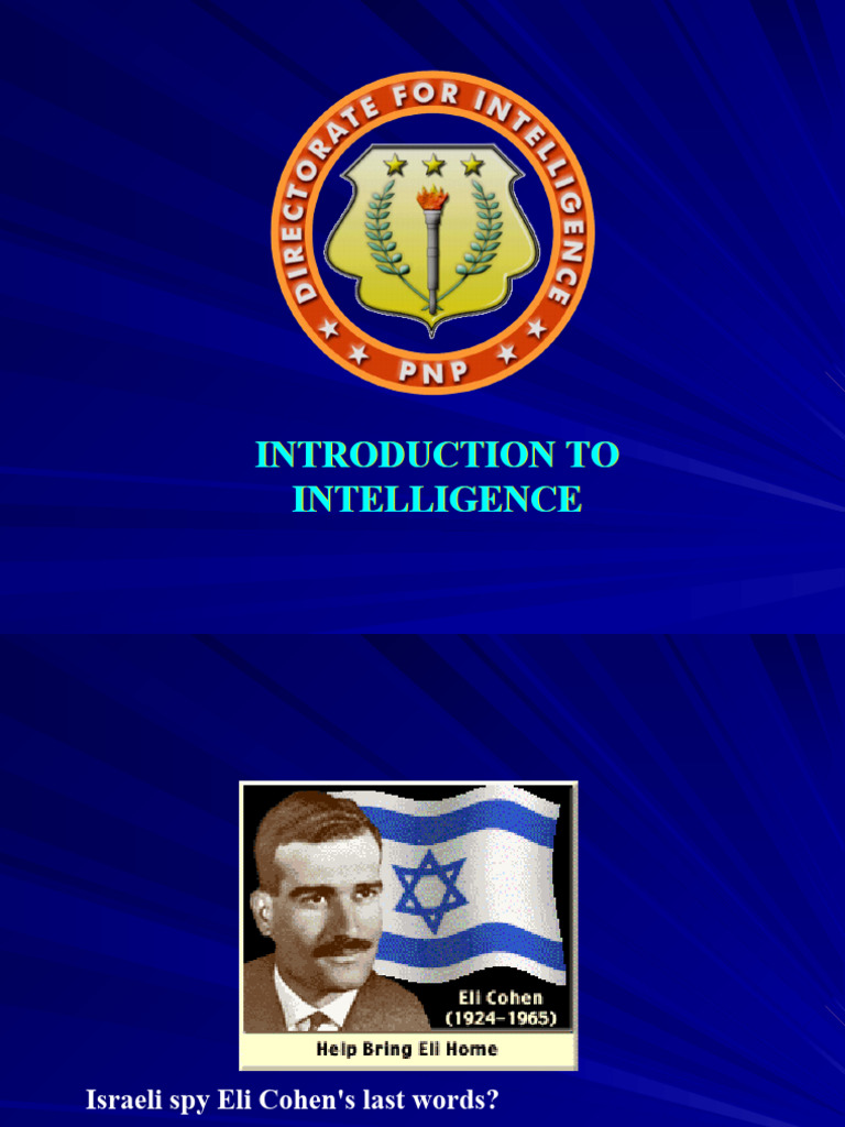 Overview of Intelligence | PDF | Military Intelligence | Information