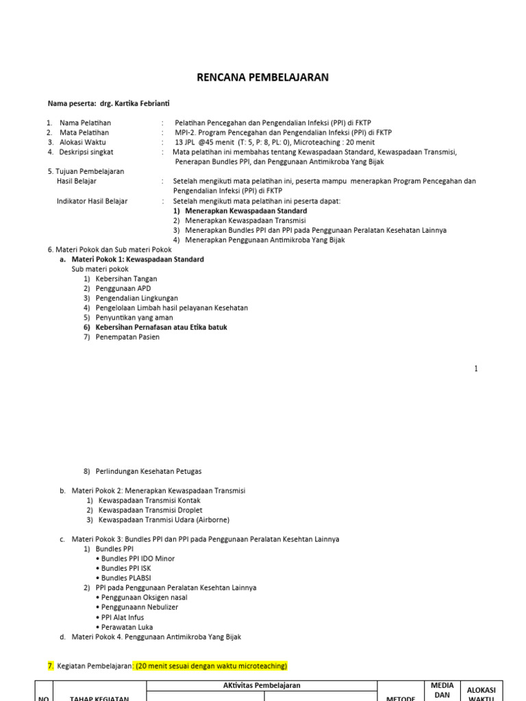 Format RP - Tot Ppi - Kel 3 | PDF