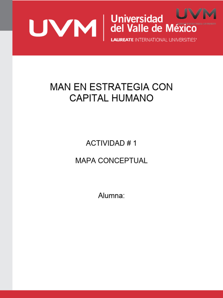 Mapa Conceptual Uvm | PDF