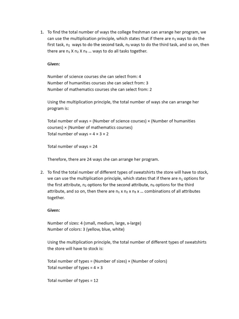 02 Task Performance 1 Quantitative Methods | PDF