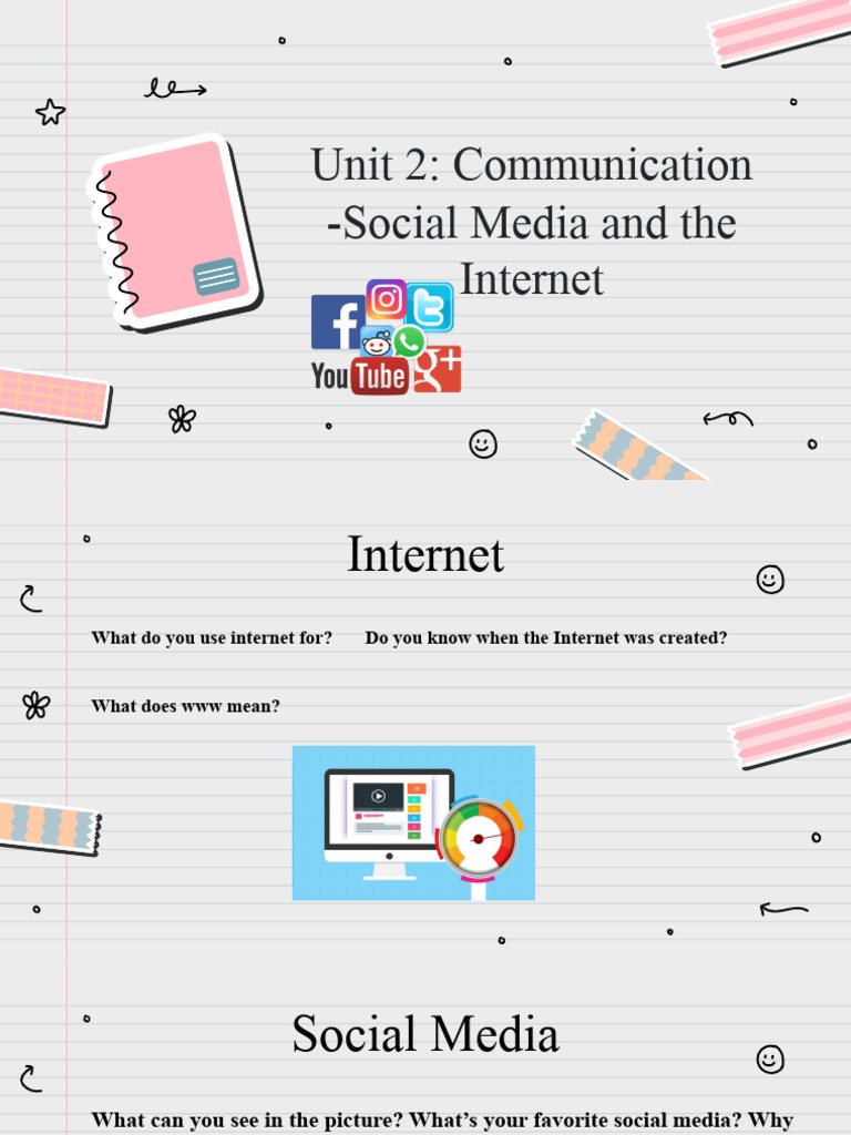 Unit 2 - Communication, Social Media and The Internet | PDF | Social Science | Computers