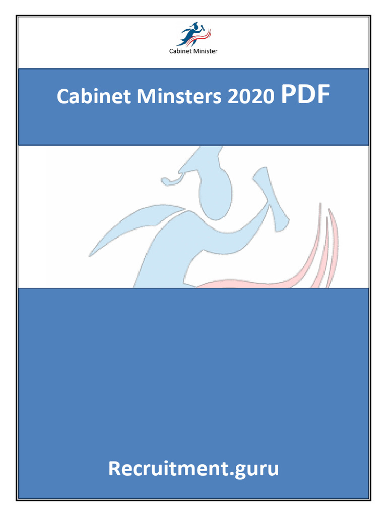 Cabinet Minister Biography | PDF | Government Of India | Narendra Modi