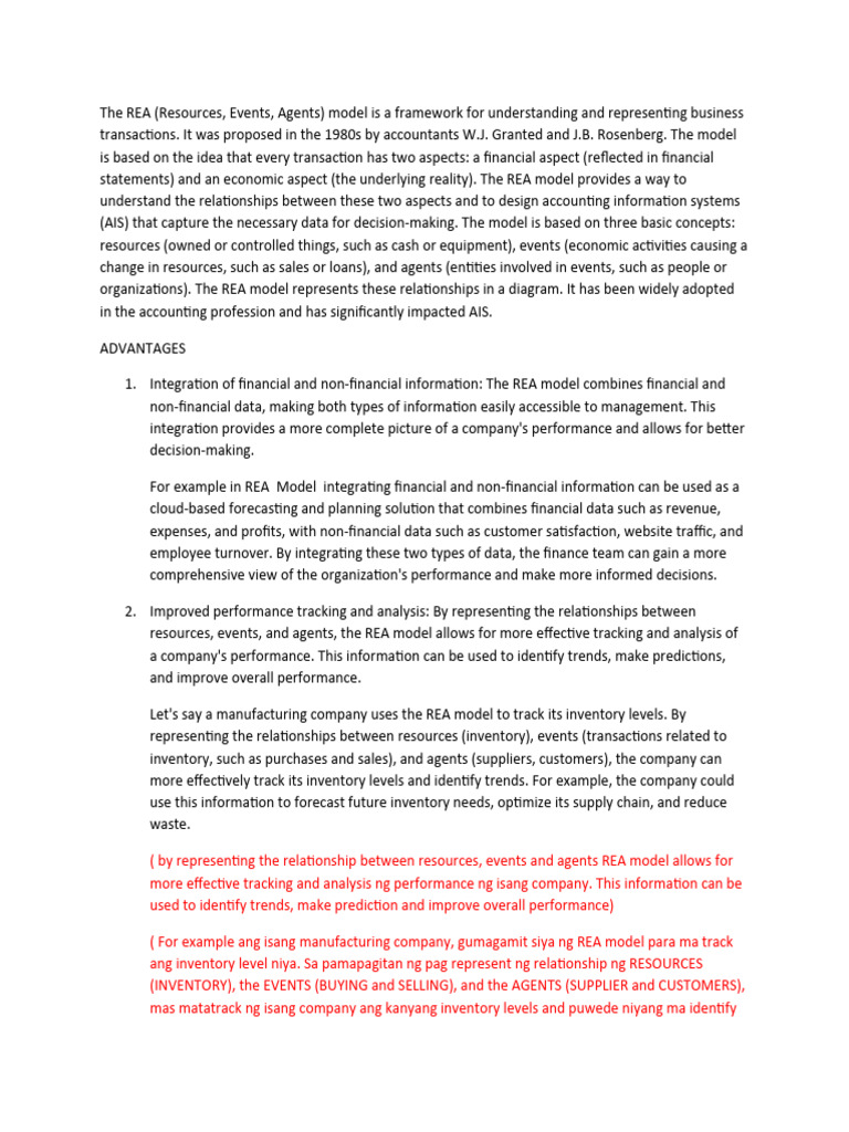 The Rea Model Group 3 Ais | PDF | Economic Equilibrium | General ...