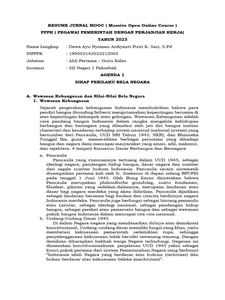 JURNAL DEWA AYU YUMA | PDF