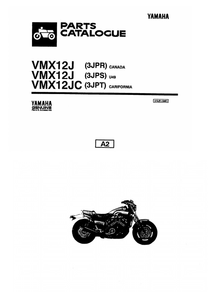 VMX12 V-Max 1200 - Catálogo de Peças | PDF