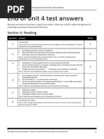 LS English 8 Unit 1 Test | PDF
