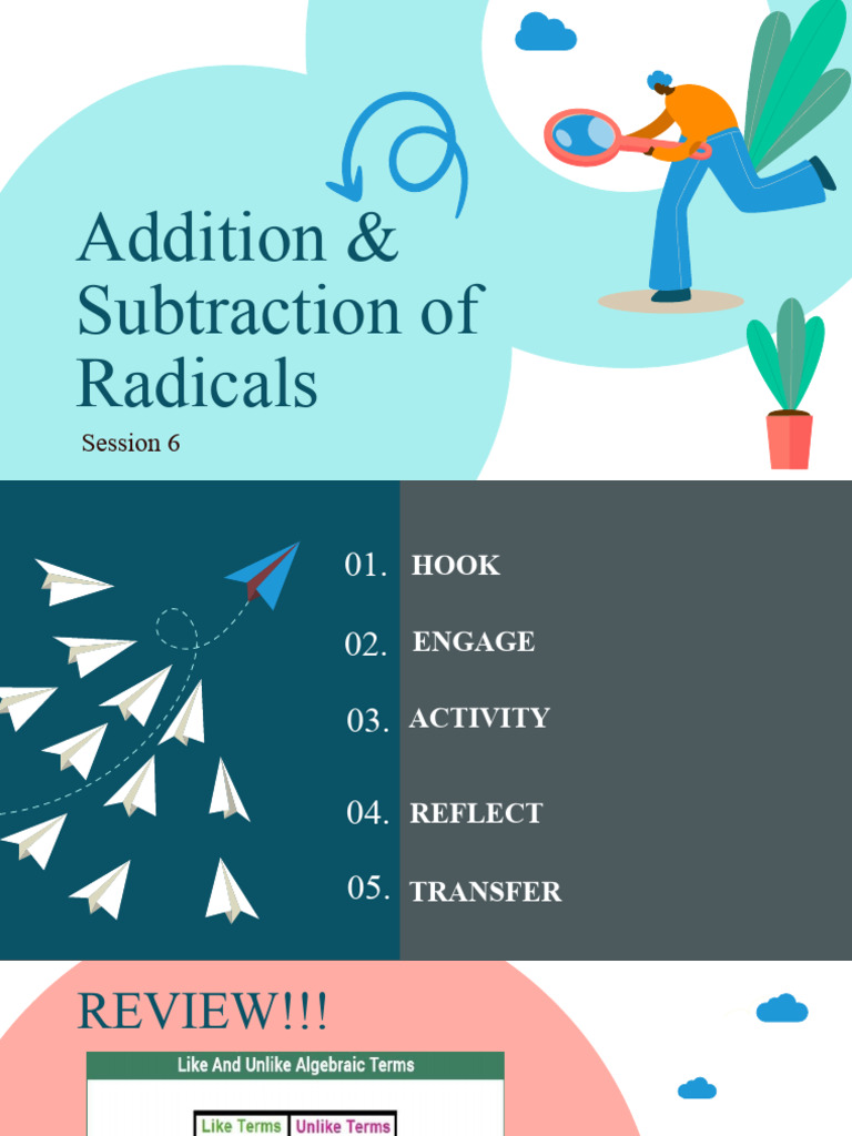 Session 6 Addition & Subtraction of Radicals | PDF | Mathematics