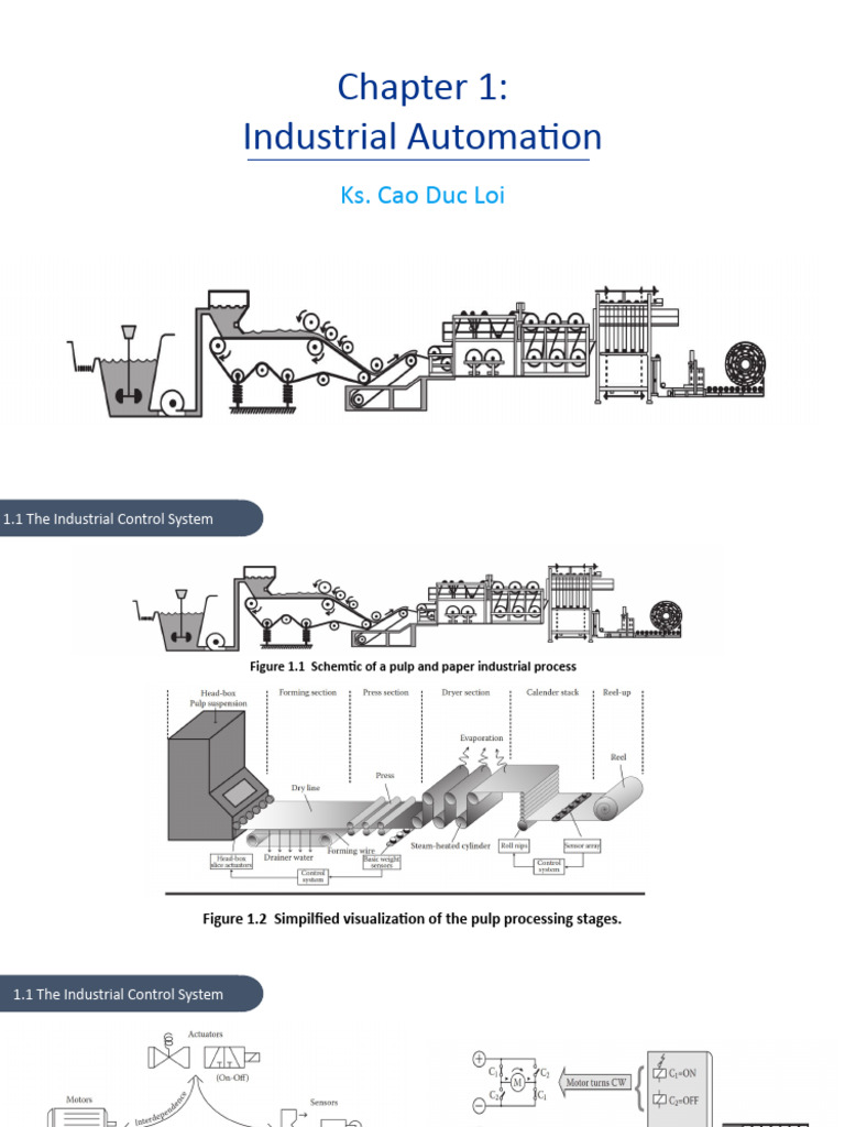 Chapter1-Introduction to Industrial Automation | PDF | Automation | Programmable Logic Controller