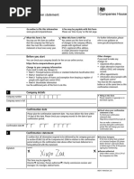 AP01 Form: Director Appointment Guide | PDF | Government