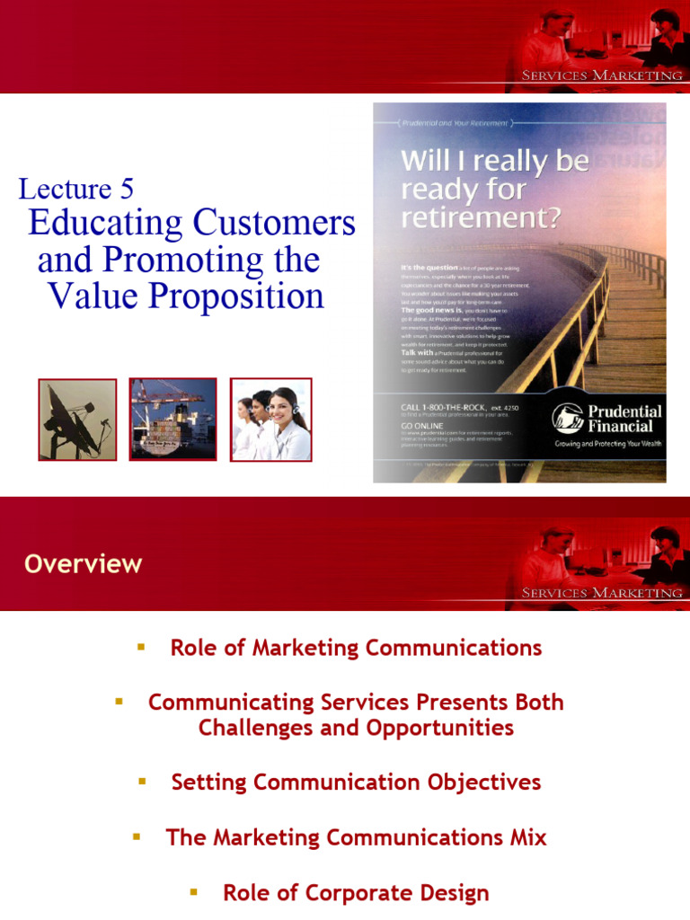 Services Marketing 2024 - Lecture 5 - Educating Customers and Promoting ...
