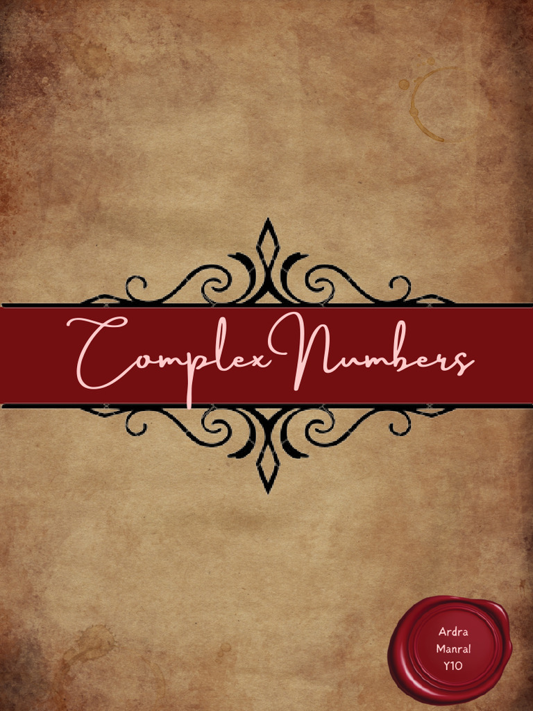 Complex Numbers | PDF | Complex Number | Numbers