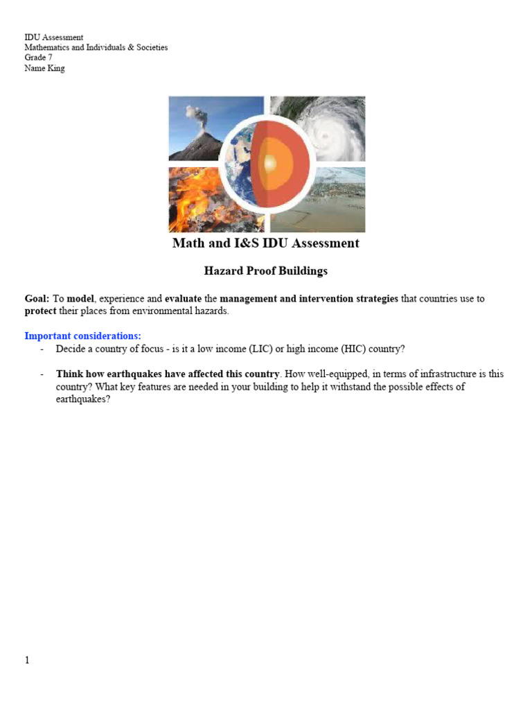 KingChen7.1_Math_and_IS_IDU_Building_design_planning | PDF | Area | Length