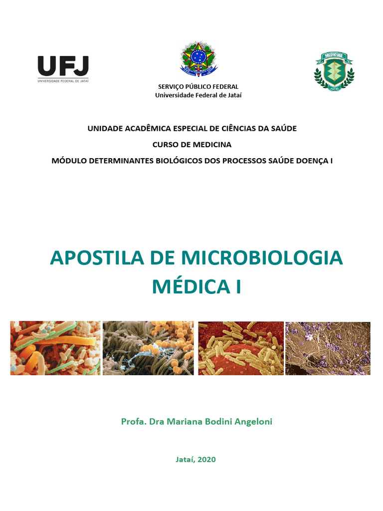 APOSTILA DE MICROBIOLOGIA MÉDICA I - 3 PERÍODO | PDF | Líquido ...