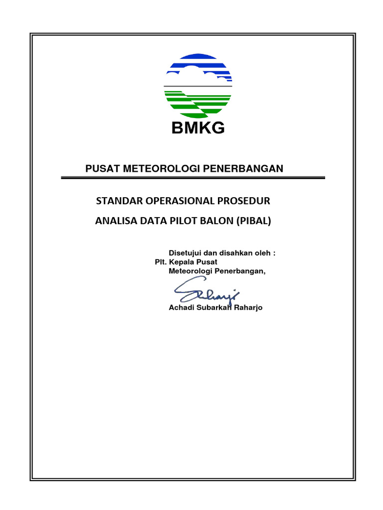 SOP - Analisa Pibal | PDF | Sains & Matematika | Komputer