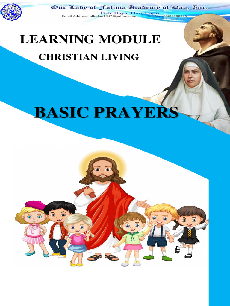 Module in Basic Prayer | PDF | Lord's Prayer | Rosary