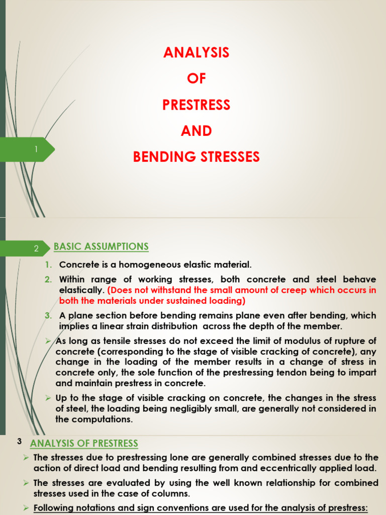 Dpcs St0250 Unit-1 Chapter-3 | PDF | Beam (Structure) | Bending