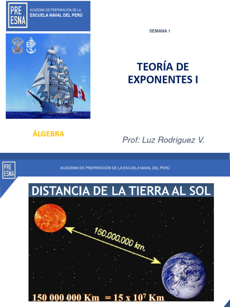 S1-Teoria de Exponentes | PDF | Exponenciación | Multiplicación