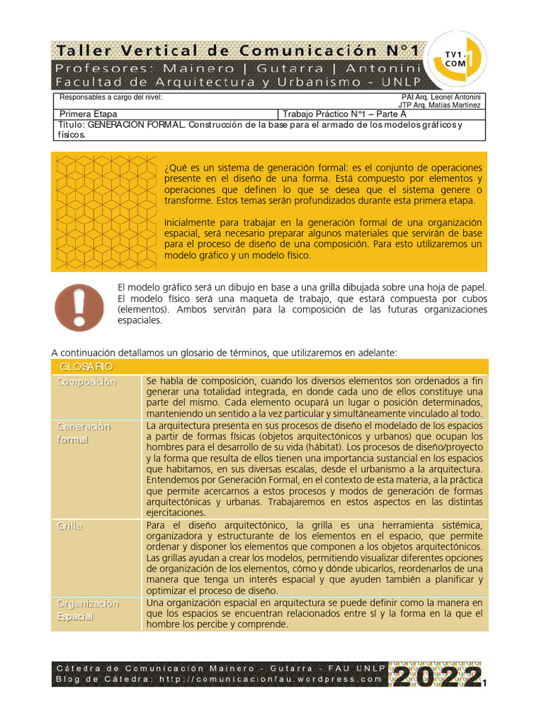 C1-TP1-parte A 2022 | PDF | Diseño | Dibujo
