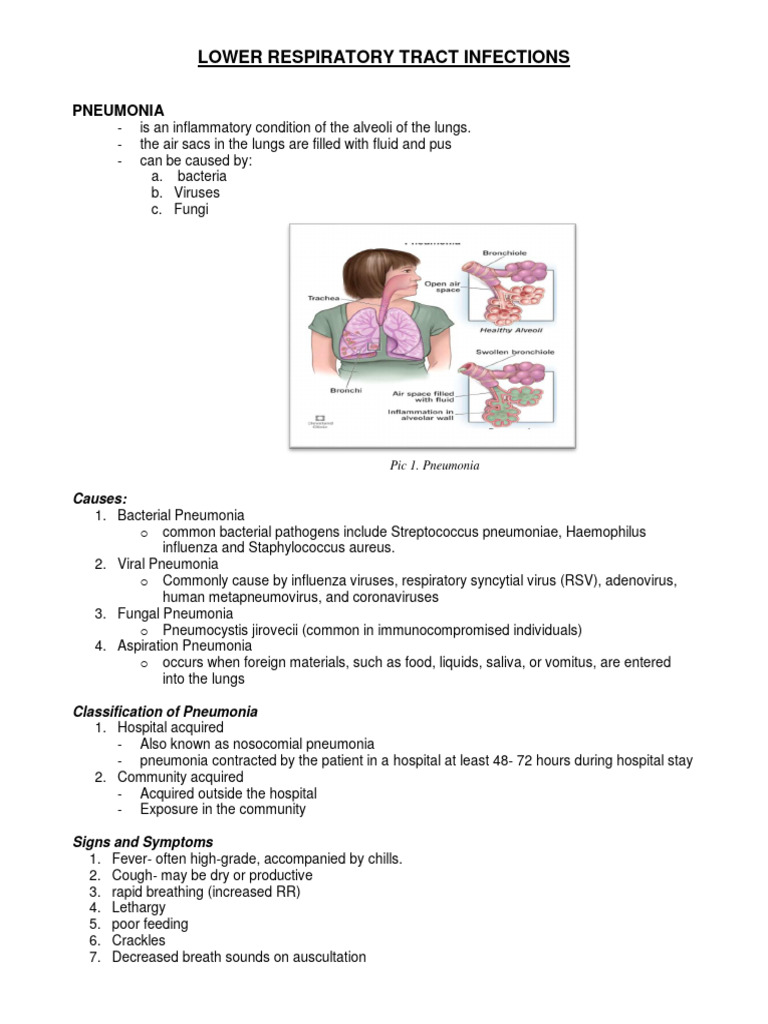3 Lower Respiratory | PDF | Pneumonia | Epidemiology