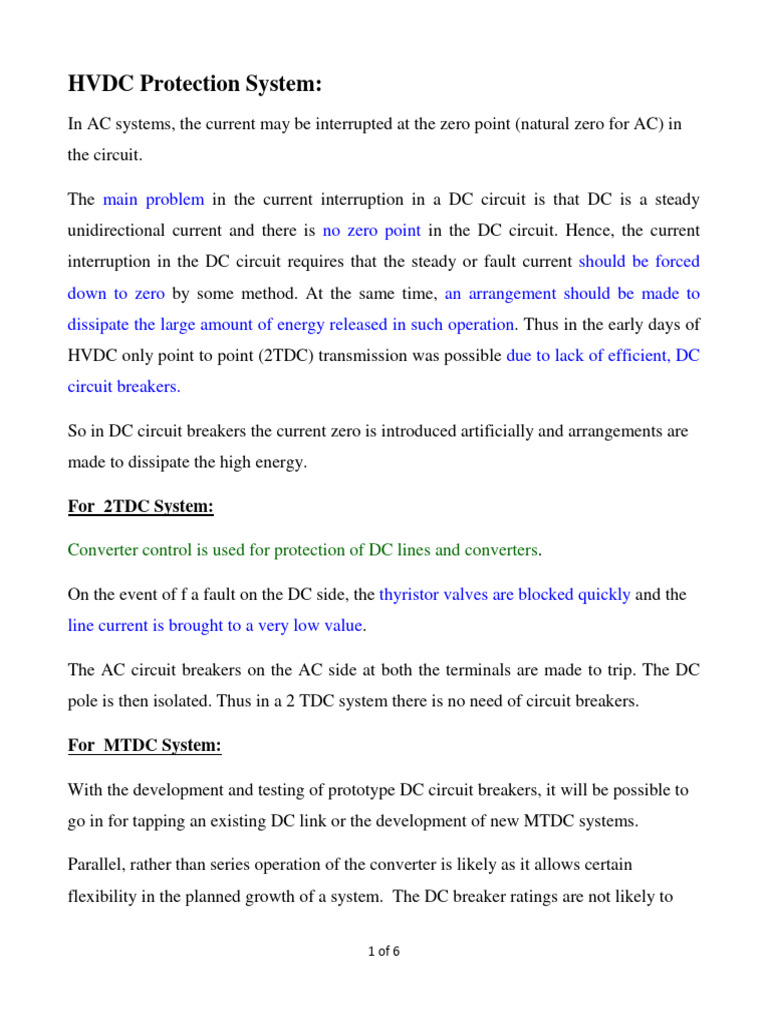 HVDC Transmission - 2 | PDF | High Voltage Direct Current | Alternating Current