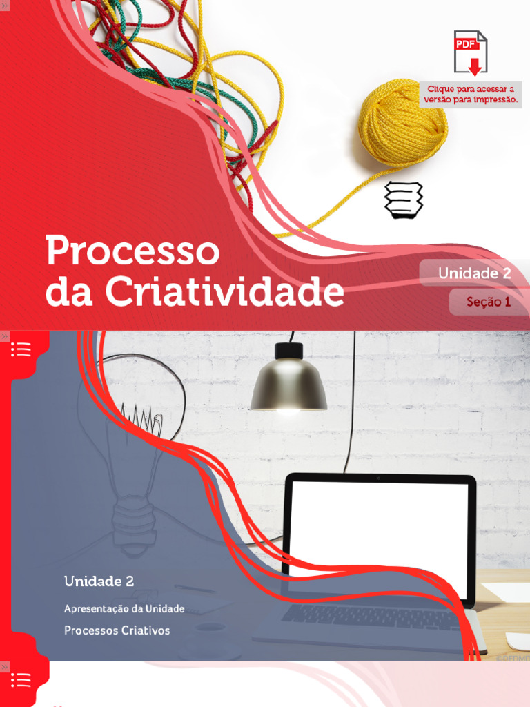 Processo - Criatividade cw2 | PDF