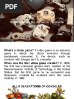 Video Game Console History Timeline | PDF | Video Game Consoles | Play ...