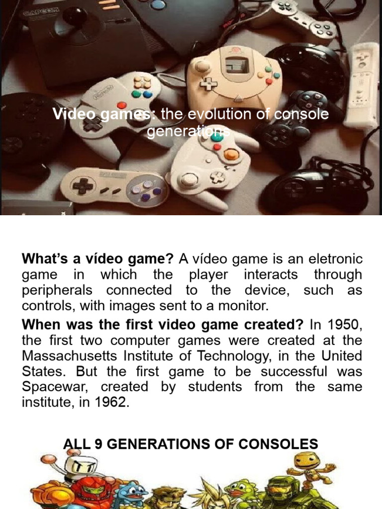 Vídeo Games | PDF | Video Game Consoles | Nintendo