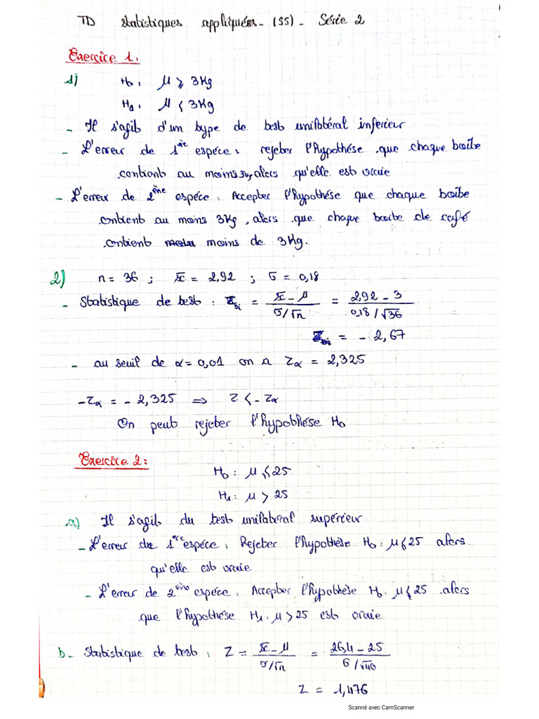 Correction TD 2 BENOMAR NADA | PDF