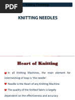 Knitted Loop Structure and Notations | PDF | Knitting | Textiles