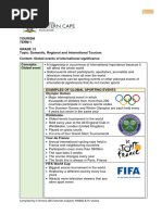 Grade 12 NSC Tourism (English) September 2022 Preparatory Examination ...