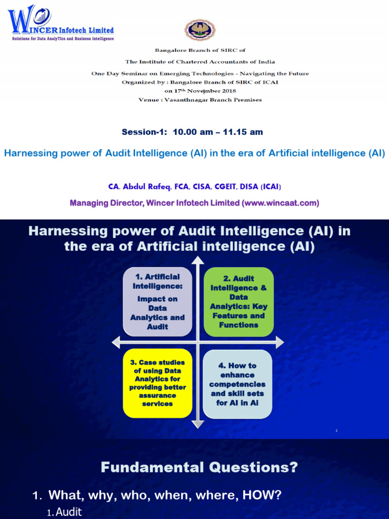 AI in Internal Audit - BLR | PDF | Audit | Financial Audit