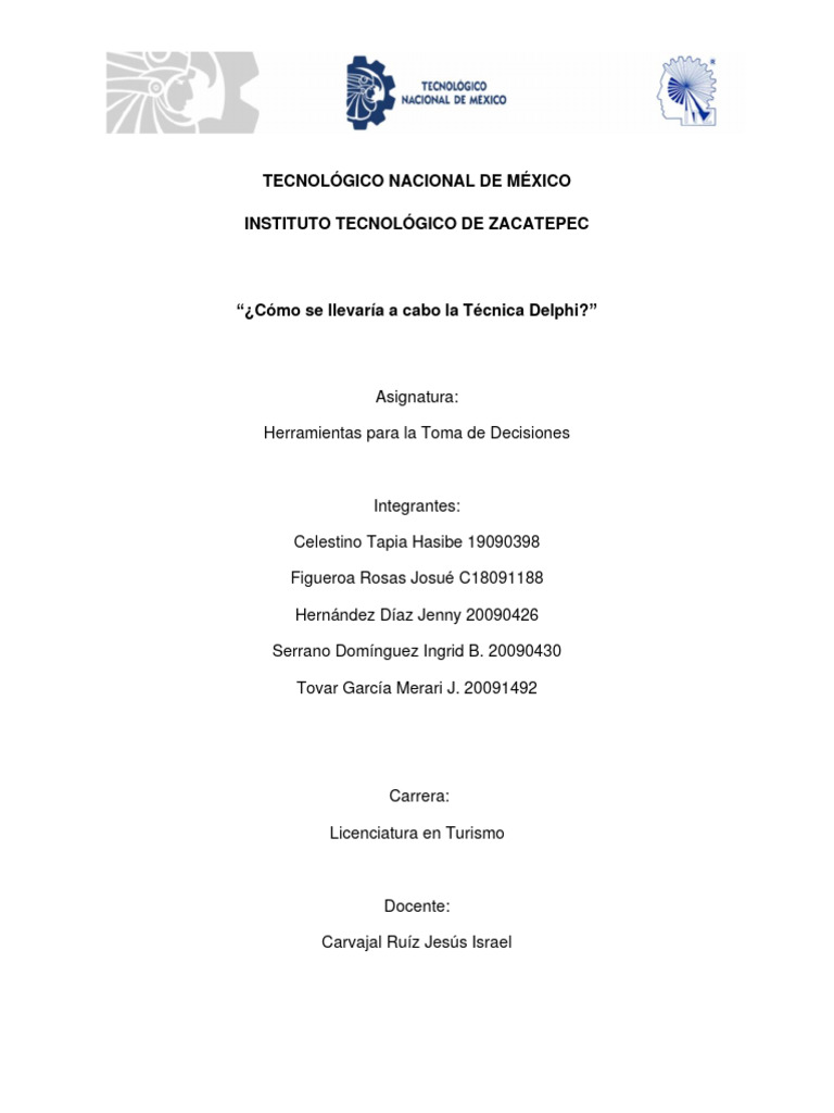 Técnica de Delphi | PDF | Publicidad | Producto (Negocio)