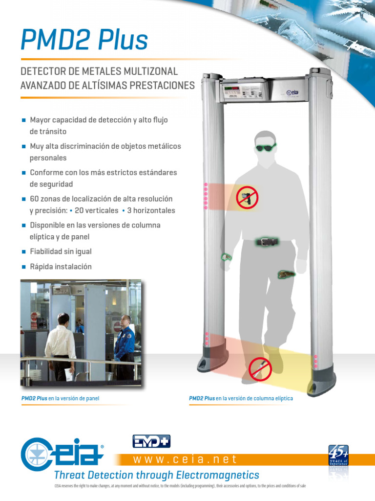 PMD2 Plus Ellipticbrochure ES | PDF | Bluetooth | USB