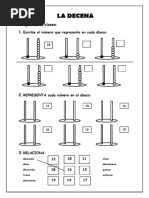 Ficha Con Bloques Base 10 | PDF