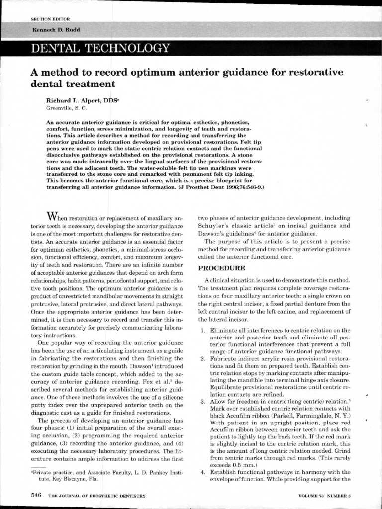 Dental-Technology-by-Greenville-Dentist-Dr.-Alpert A Metho D To Record ...