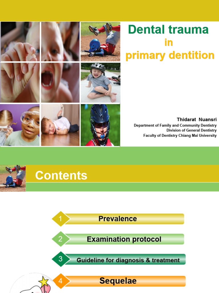 Dental Trauma | PDF | Dentistry | Periodontology