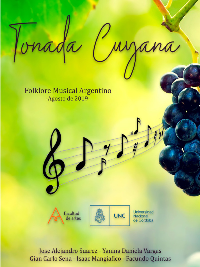 Tonada Cuyana | PDF | Guitarras | Canciones